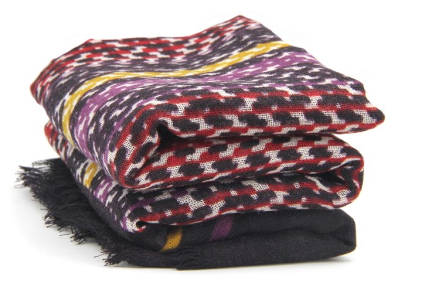 Echarpe en laine fait main