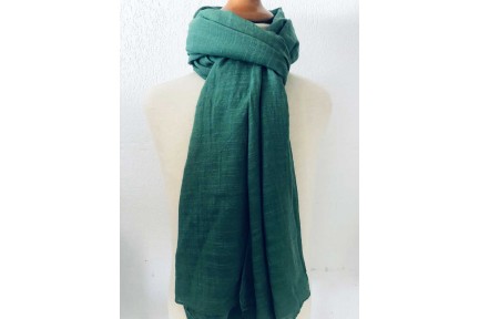 Echarpe foulard en lin homme femme