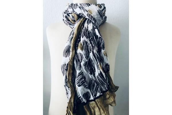 Chèche, foulard en coton coloré