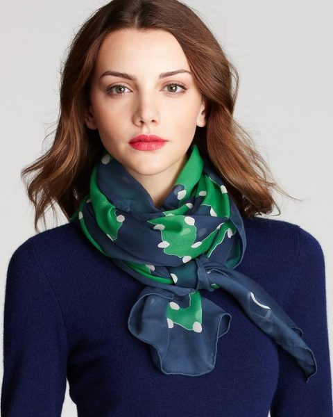 Comment porter, mettre, nouer grand foulard