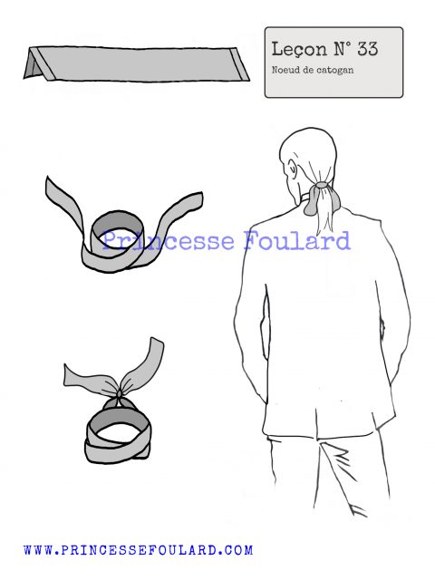 Comment faire une coiffure en catogan pour un homme ou femme